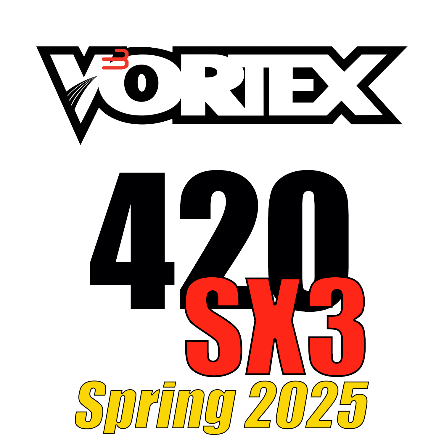 420SX3 Motorcycle Chain | Vortex Racing